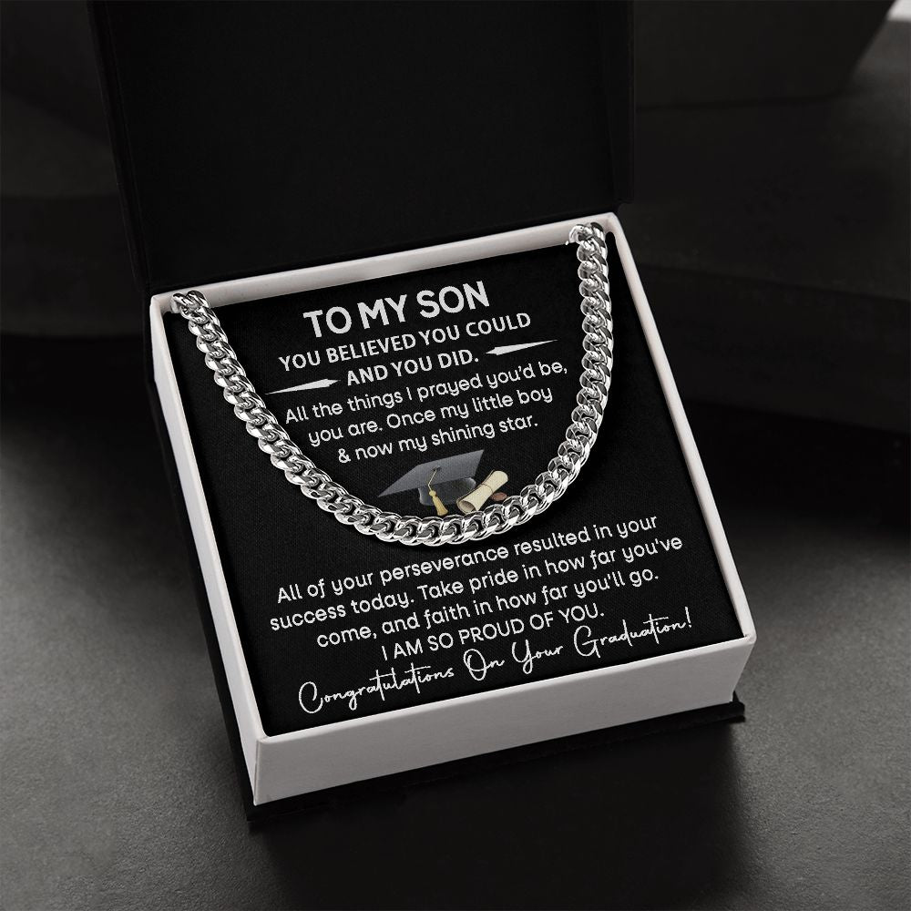 To My Son | Congratulation on your Graduation – Hidden Treasures