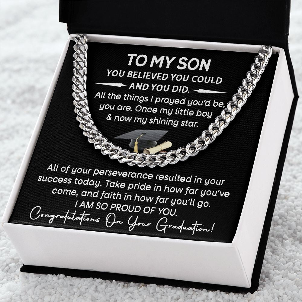 To My Son | Congratulation on your Graduation – Hidden Treasures